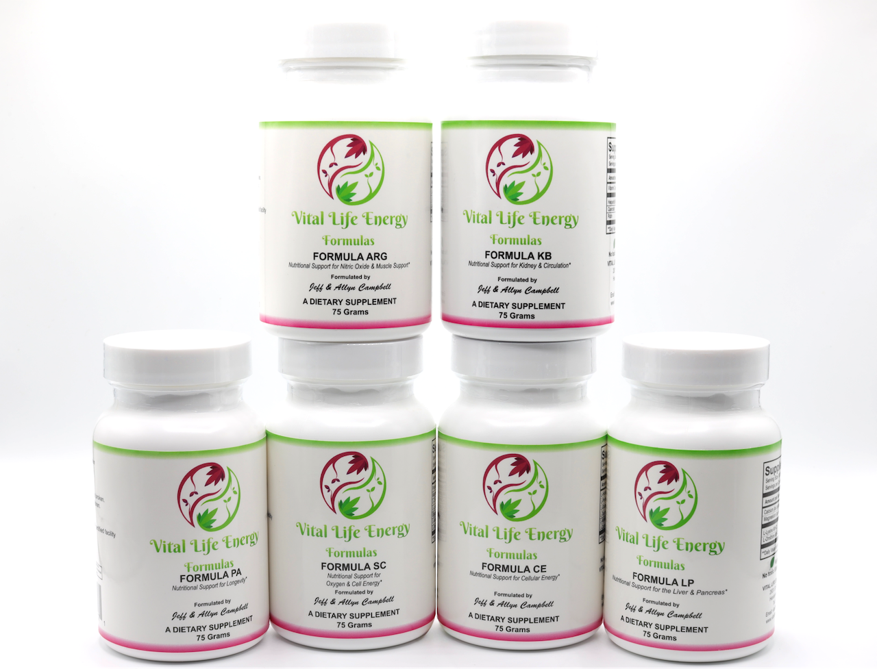 Basic Program Formulas – Vital Life Energy Formulas